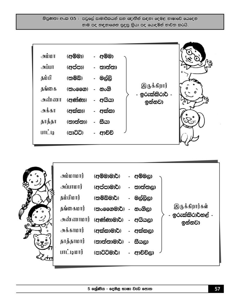 Grade 5 – Tamil - Lama Muthu Publications